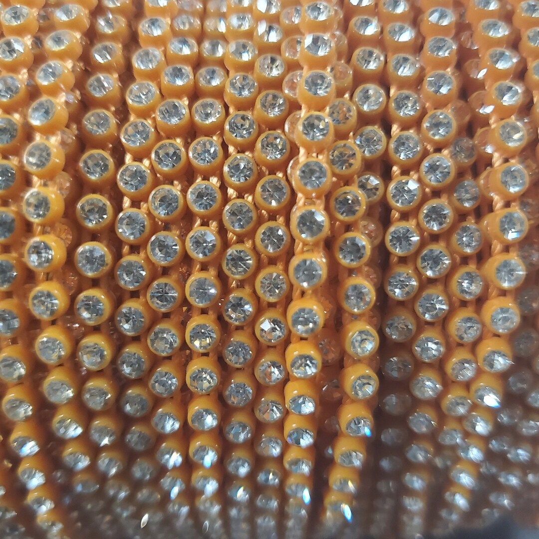 Plastic SS8 Rhinestone Banding Card/embellishment/jewelry Making - Etsy