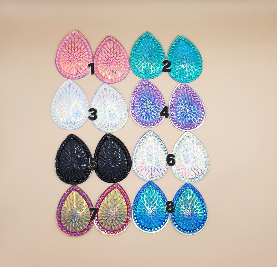 Acrylic Centers/beading Materials/cabochons/resin Center Pieces/jewelry ...