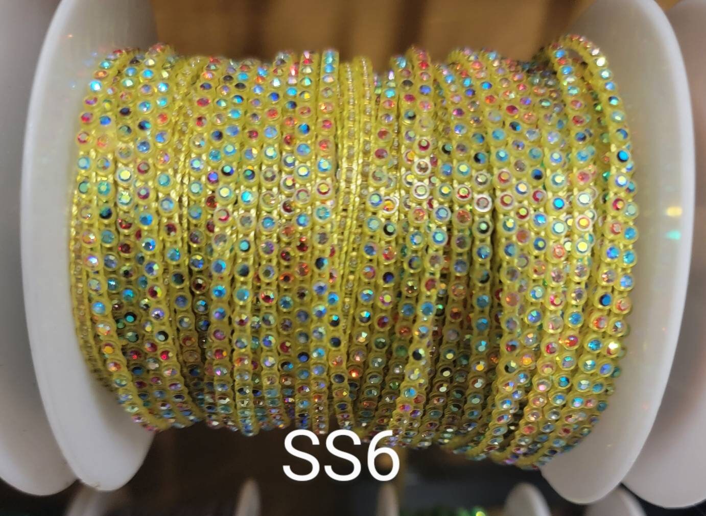 Beautiful SS6 Plastic Rhinestone Banding/decorative Trim/embellishment ...