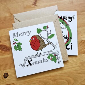 Funny Maths Christmas Card - Maths Tutor Teacher Student Etc - Etsy UK