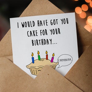 Funny Maths Birthday Card Card for Mathematicians Maths - Etsy UK