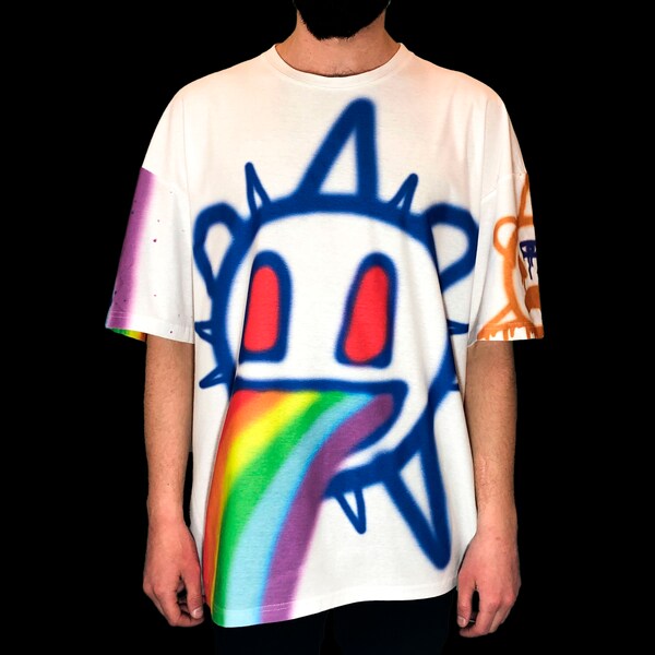 Airbrushed Shirt - Etsy