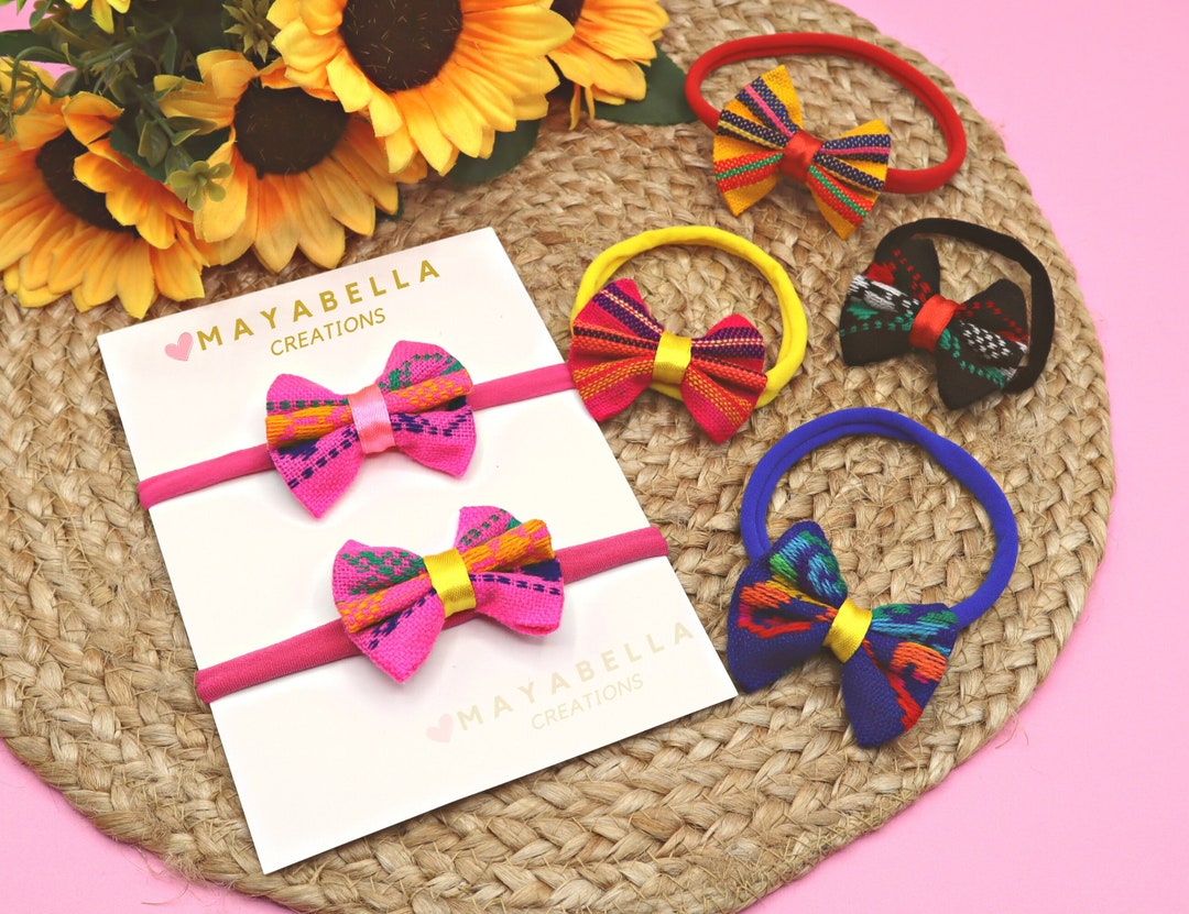 Mexican Baby Headbands, Newborn Stretchy Headbands, Cinco De Mayo ...