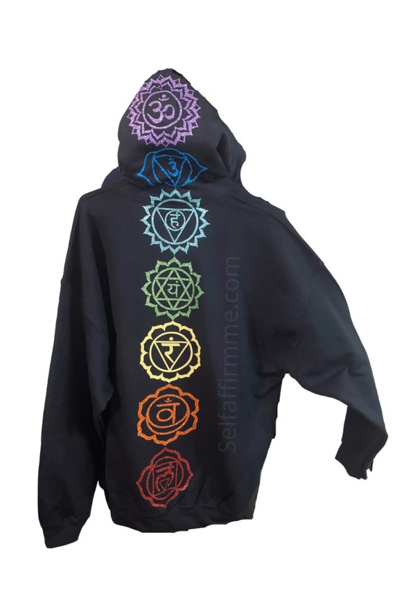 7 Chakras Hoodie | Etsy