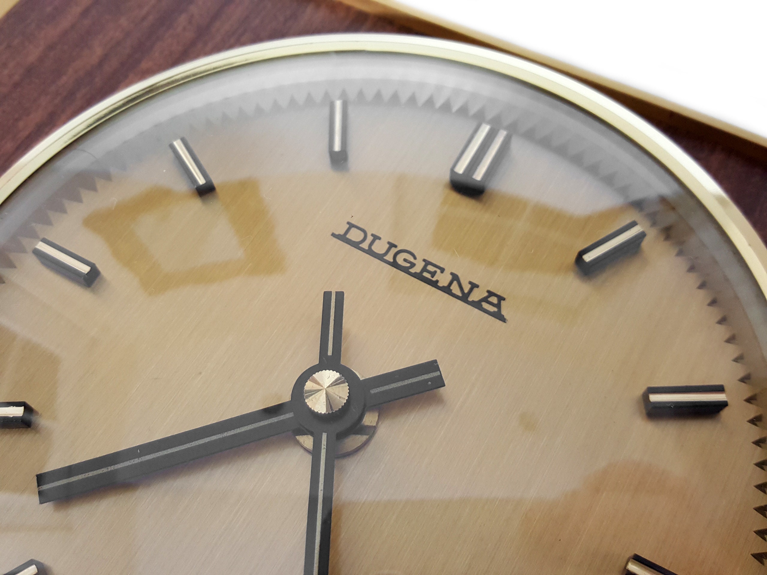 Mid Century Modern DUGENA Desk Clock / MODERNIST Bauhaus MCM - Etsy