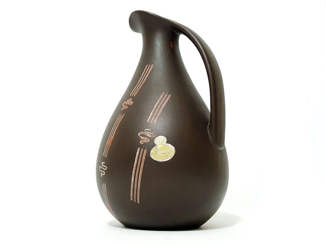 Vintage SAWA FOREIGN Art Pottery Vase, 1970s 70s WGP West German ...