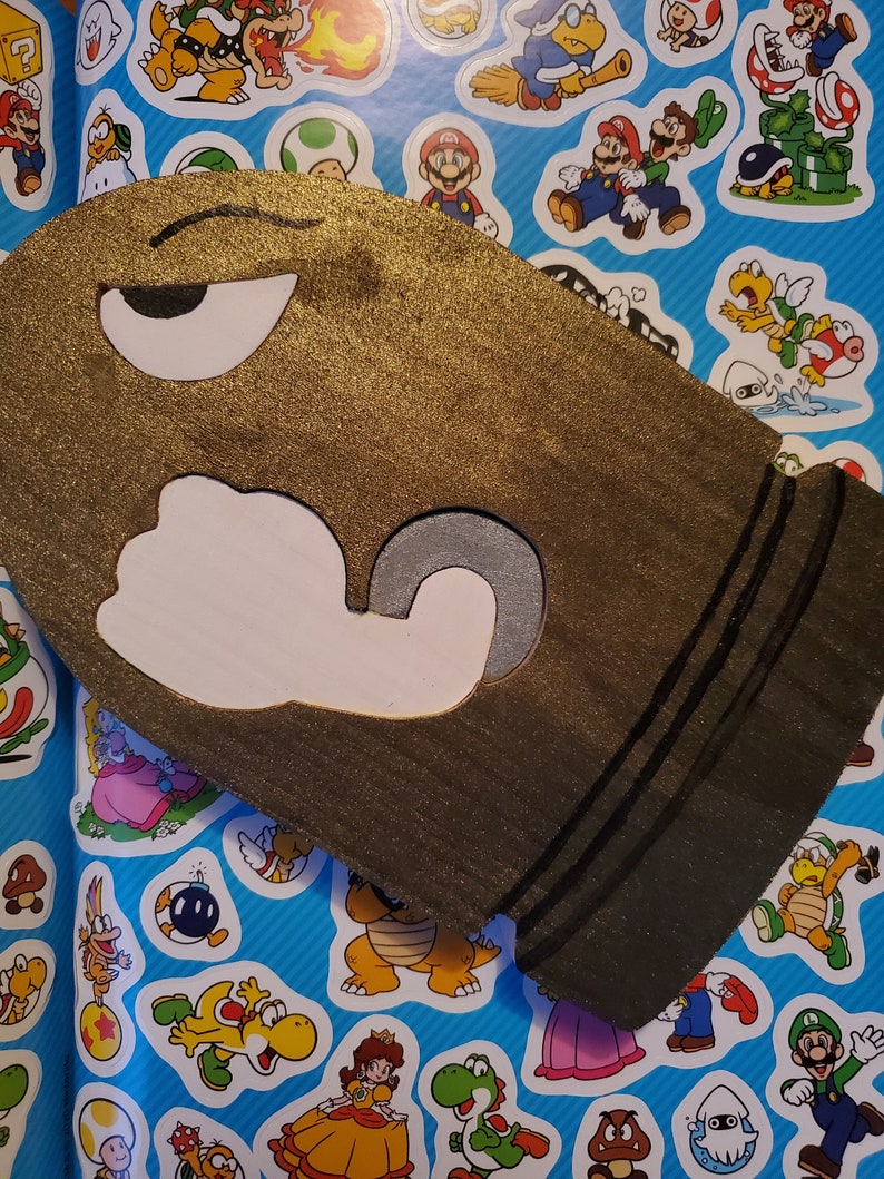 Mario Themed Wood Art - Etsy