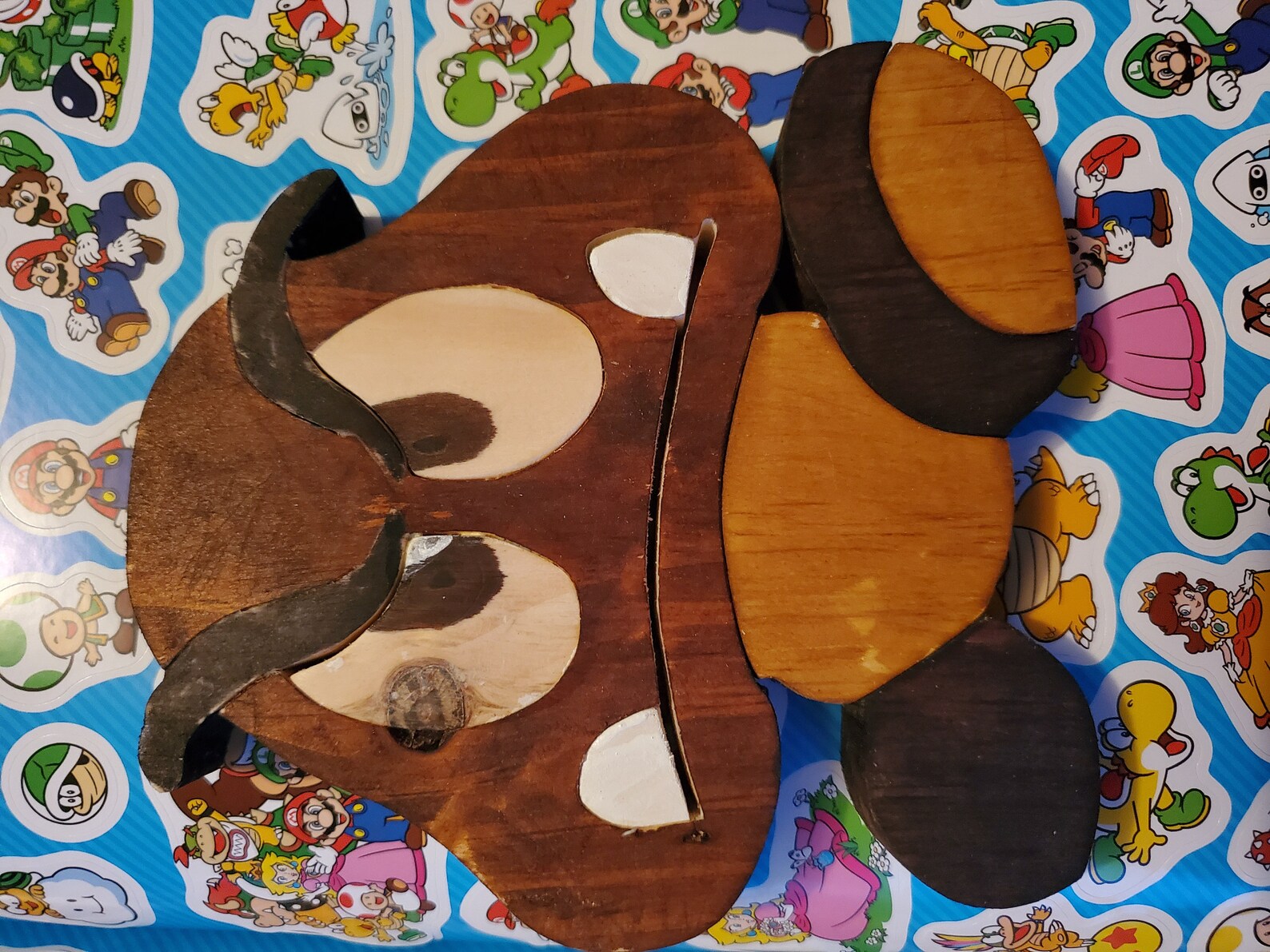 Mario Themed Wood Art - Etsy