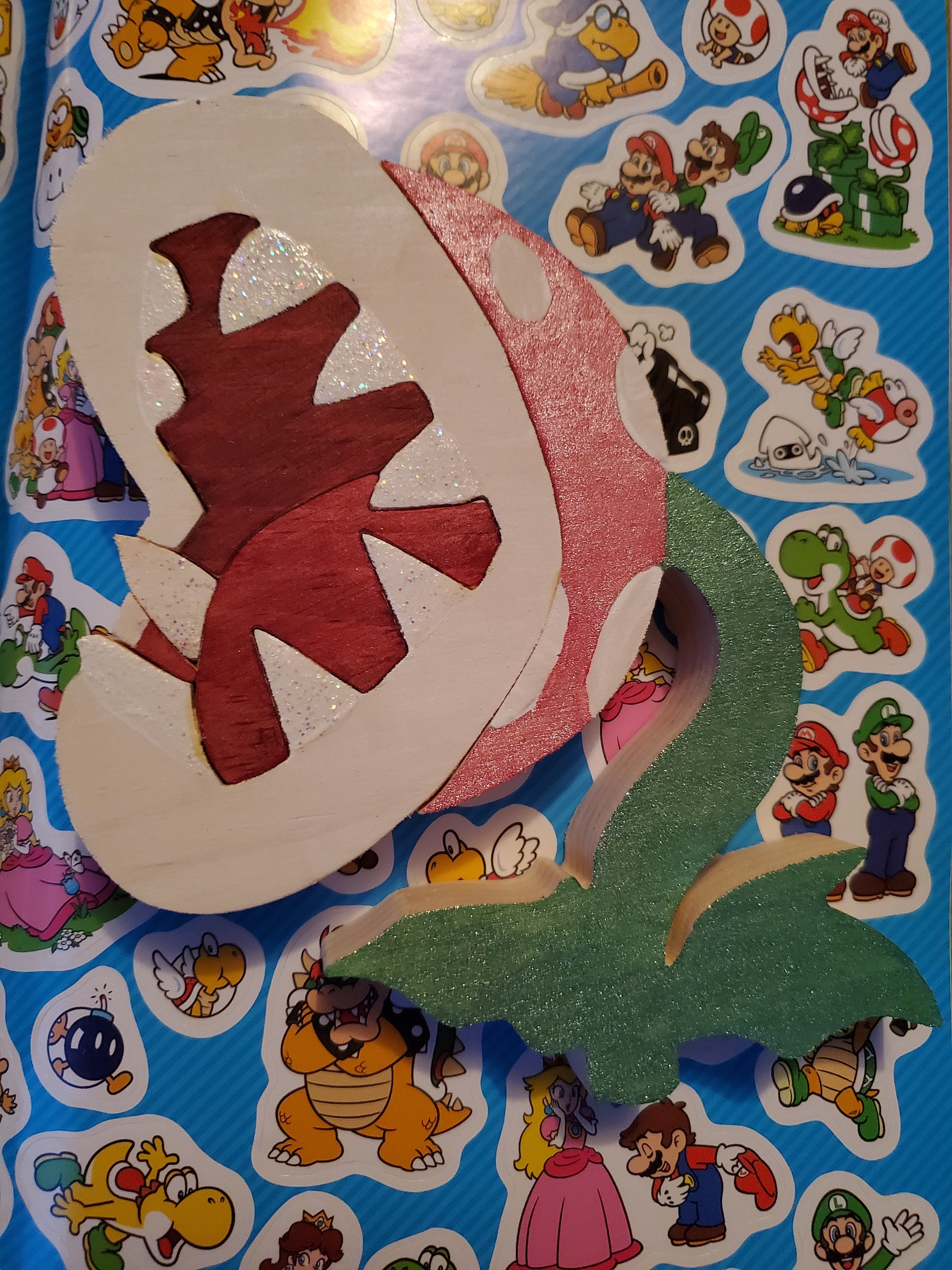 Mario Themed Wood Art - Etsy