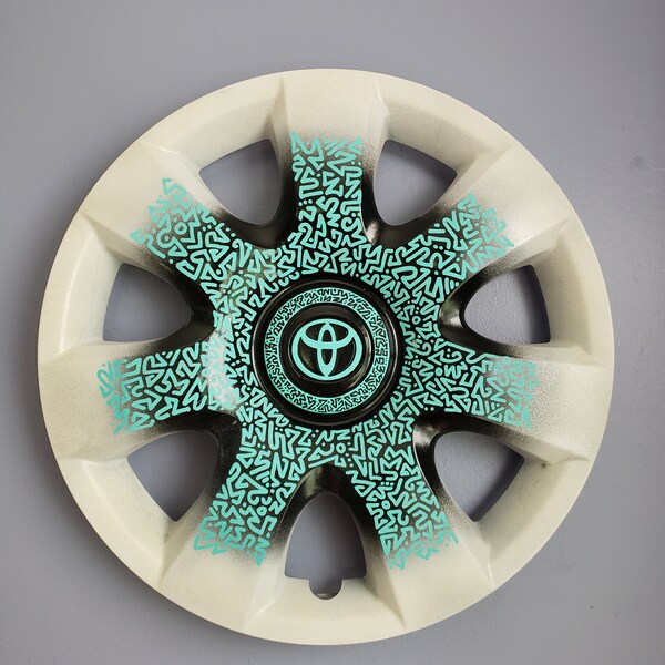 Hubcap Art - Etsy