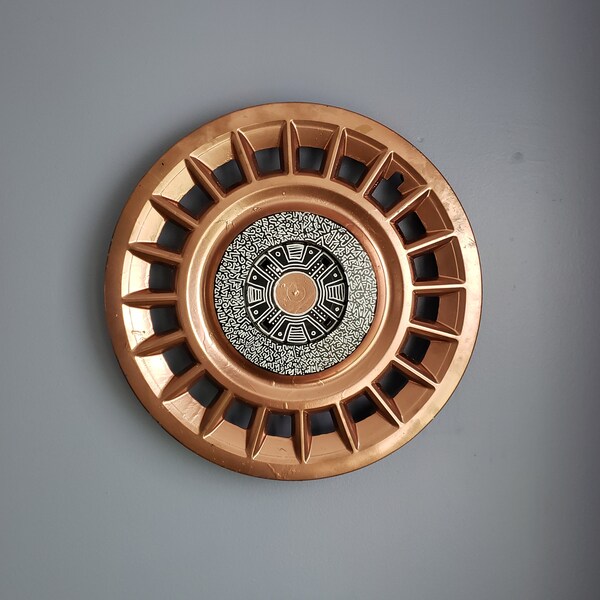 Painted Hubcap - Etsy