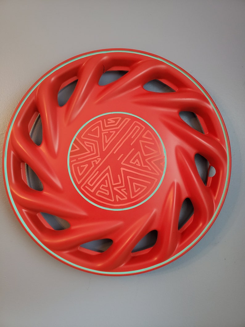 Red Sunstar Hubcap - Etsy