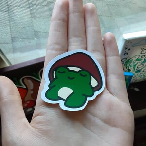 Frog Friends Stickers Pack of 3 - Etsy