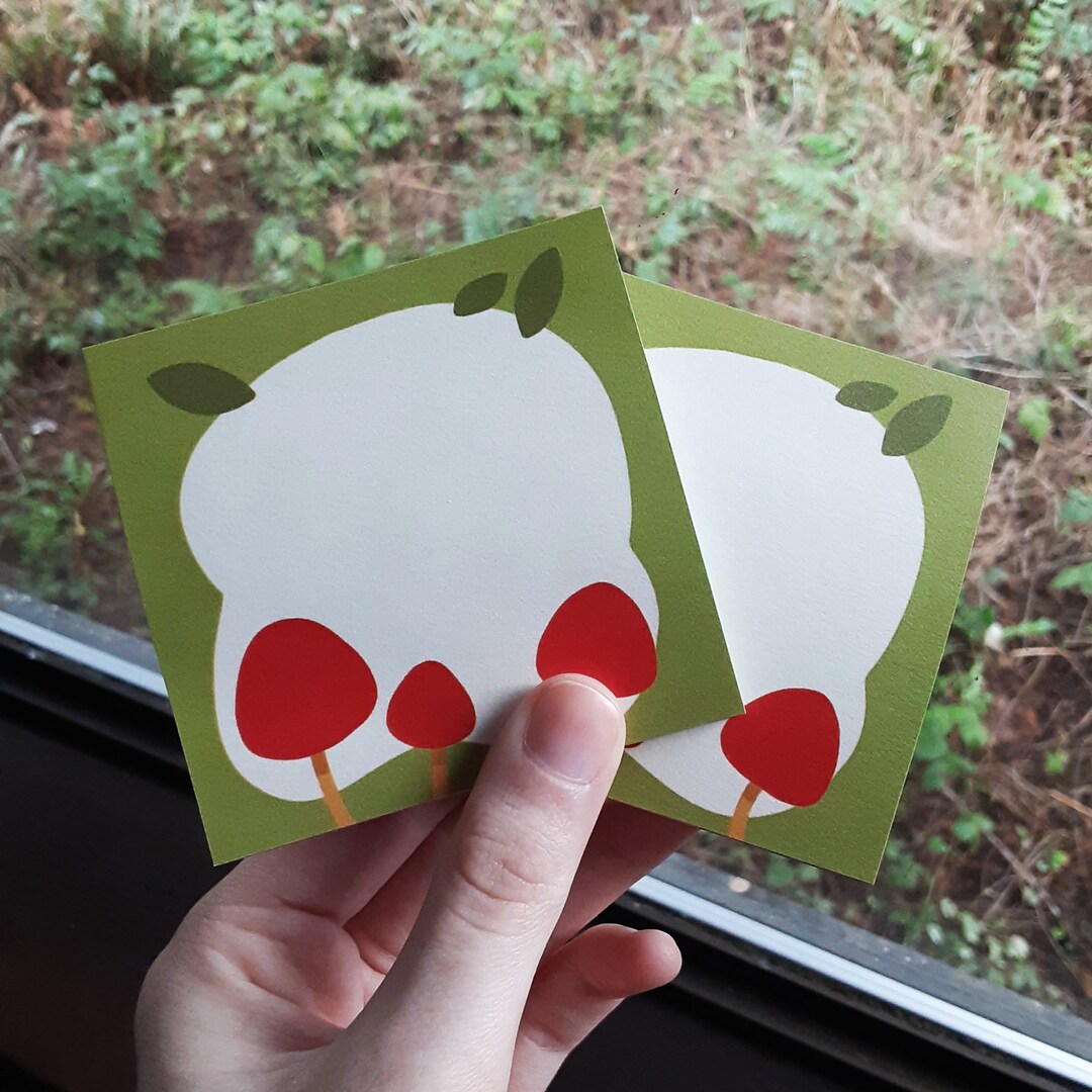 Cute Mushroom Swamp Post-it Sticky Notes Stationery Sticky - Etsy