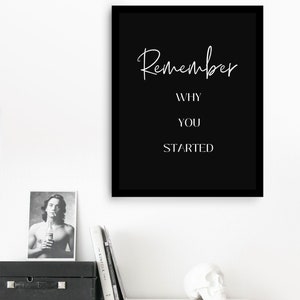 Fitness Motivation, Wall Art, Gym Decor, Inspirational Quotes, Gift for ...