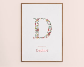 Liberty Alphabet Poster - Etsy