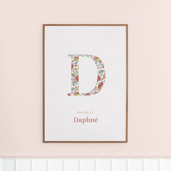 First Name Poster - Etsy