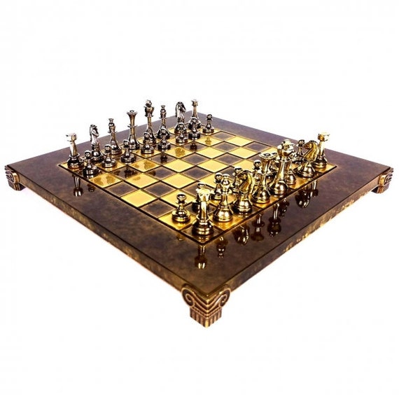 Board Games Chess Exclusive Road Chess Set with Figures Weighted ...