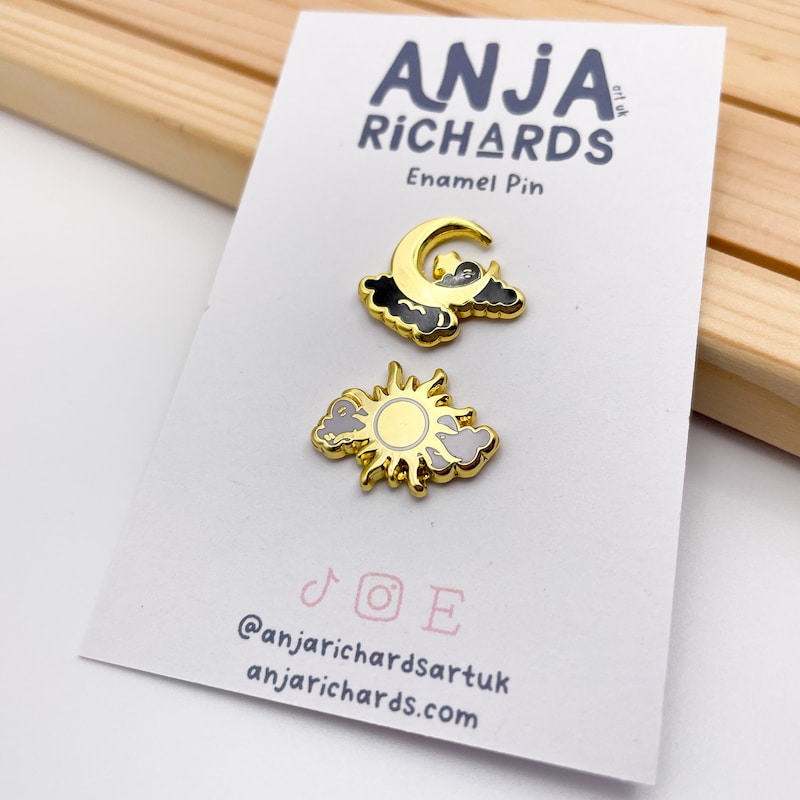 Custom Sun Pins - Etsy