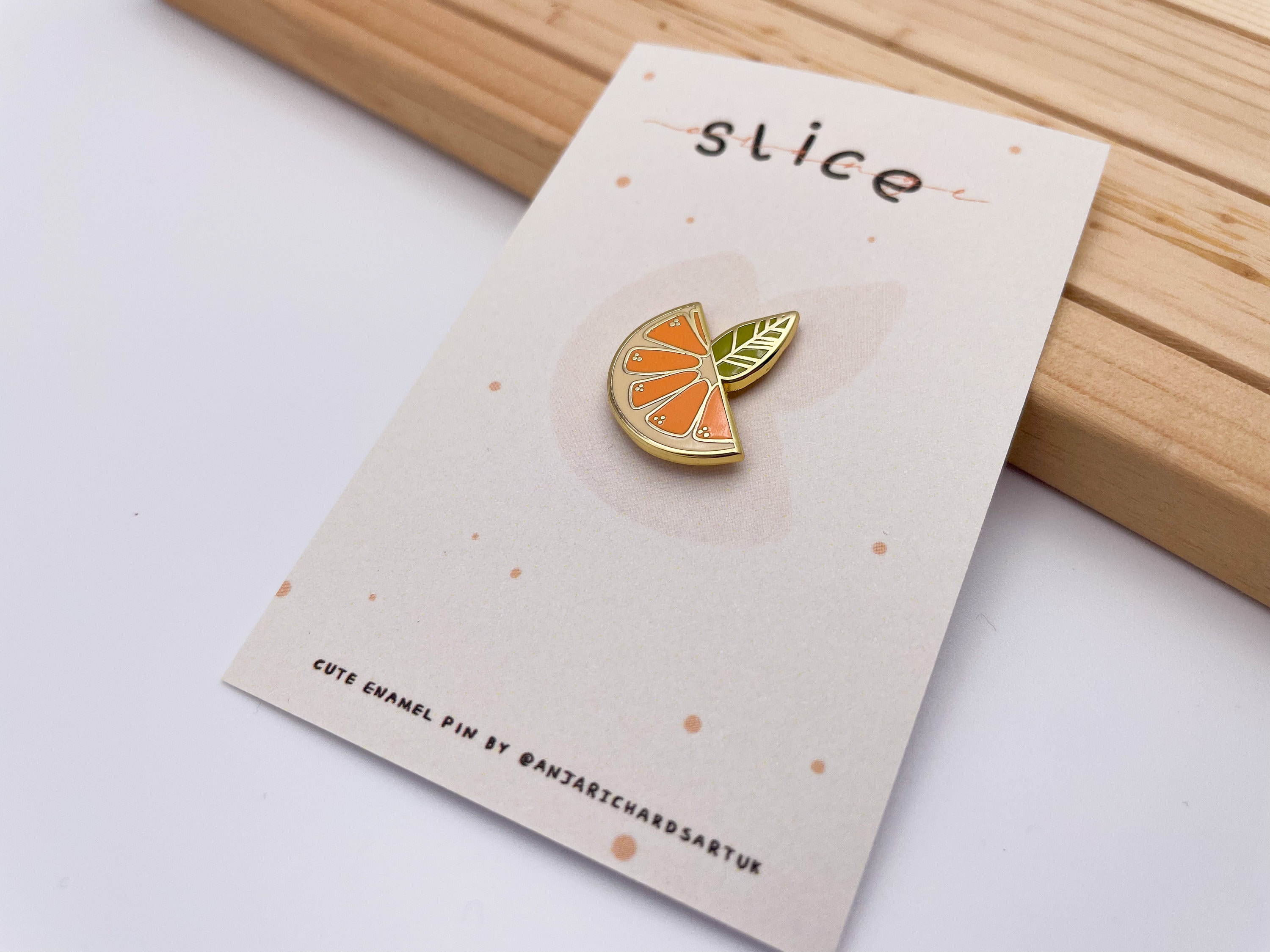 Slice Enamel Pin Orange Enamel Pin Fruit Enamel Pin Cute - Etsy.de