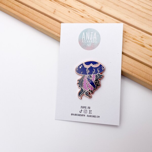 Jellyfish Pin - Etsy