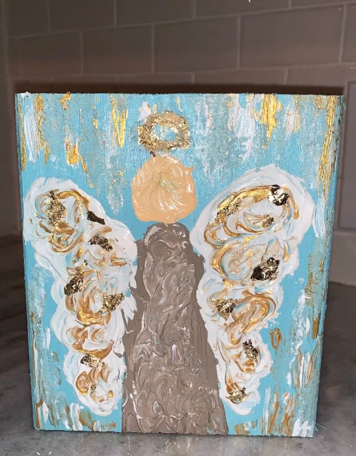 Wood Block Painting - Etsy