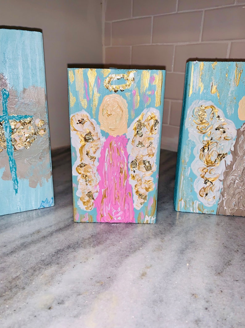 Wood Block Painting - Etsy