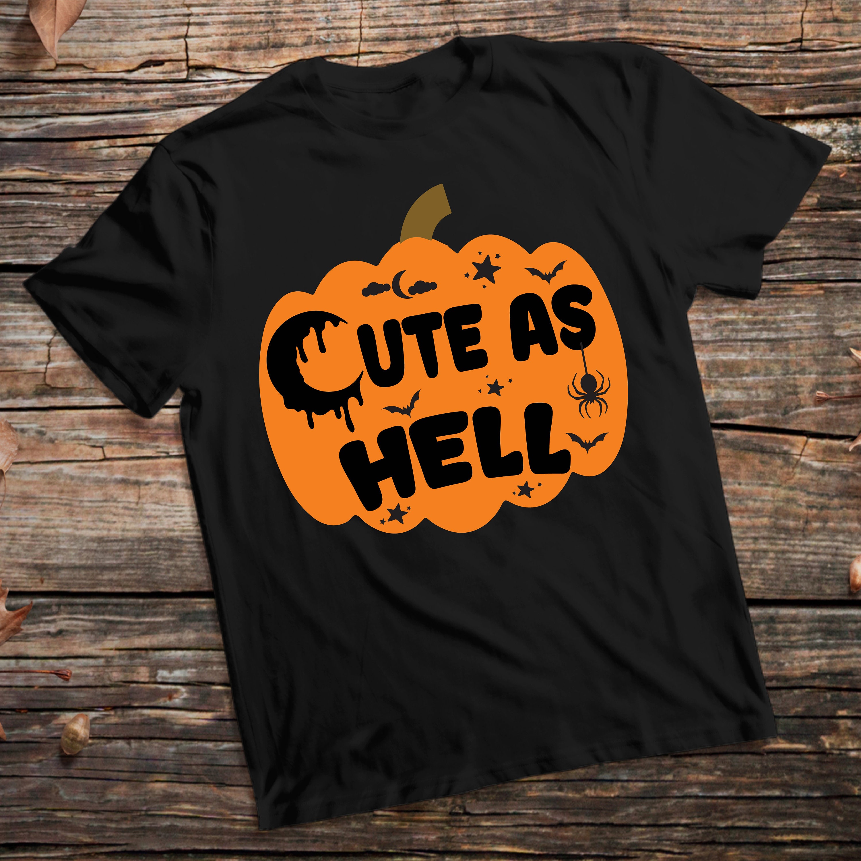 Cute as Hell Svg Creepy Cute, Cute Gothic Shirt, Halloween Shirt ...