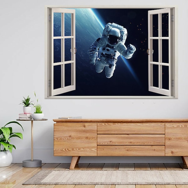 3d Window Wall Decal - Etsy