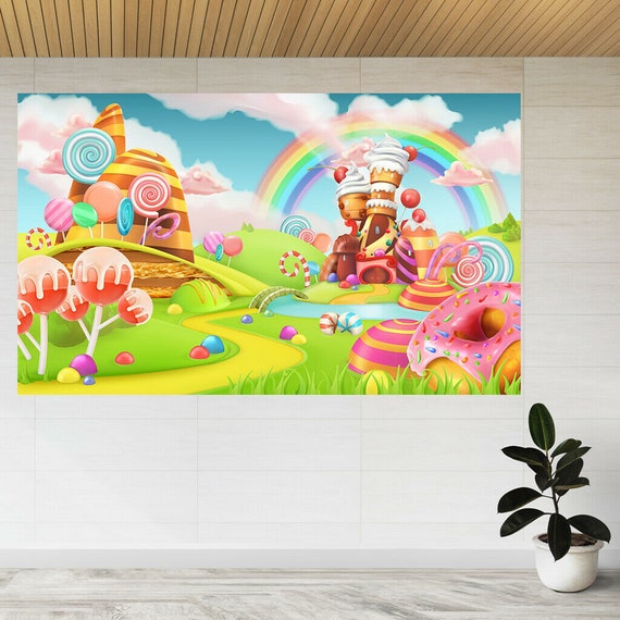 Dibujos Animados De Sweet Candy Land