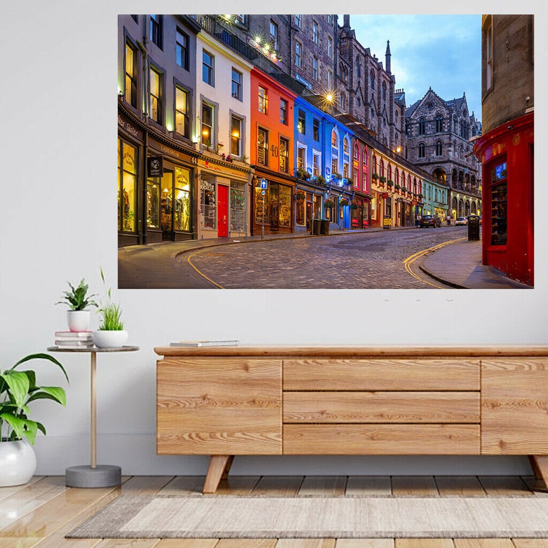Victoria Street Old City Town 3d View Wall Sticker Poster Decal A277 - Etsy