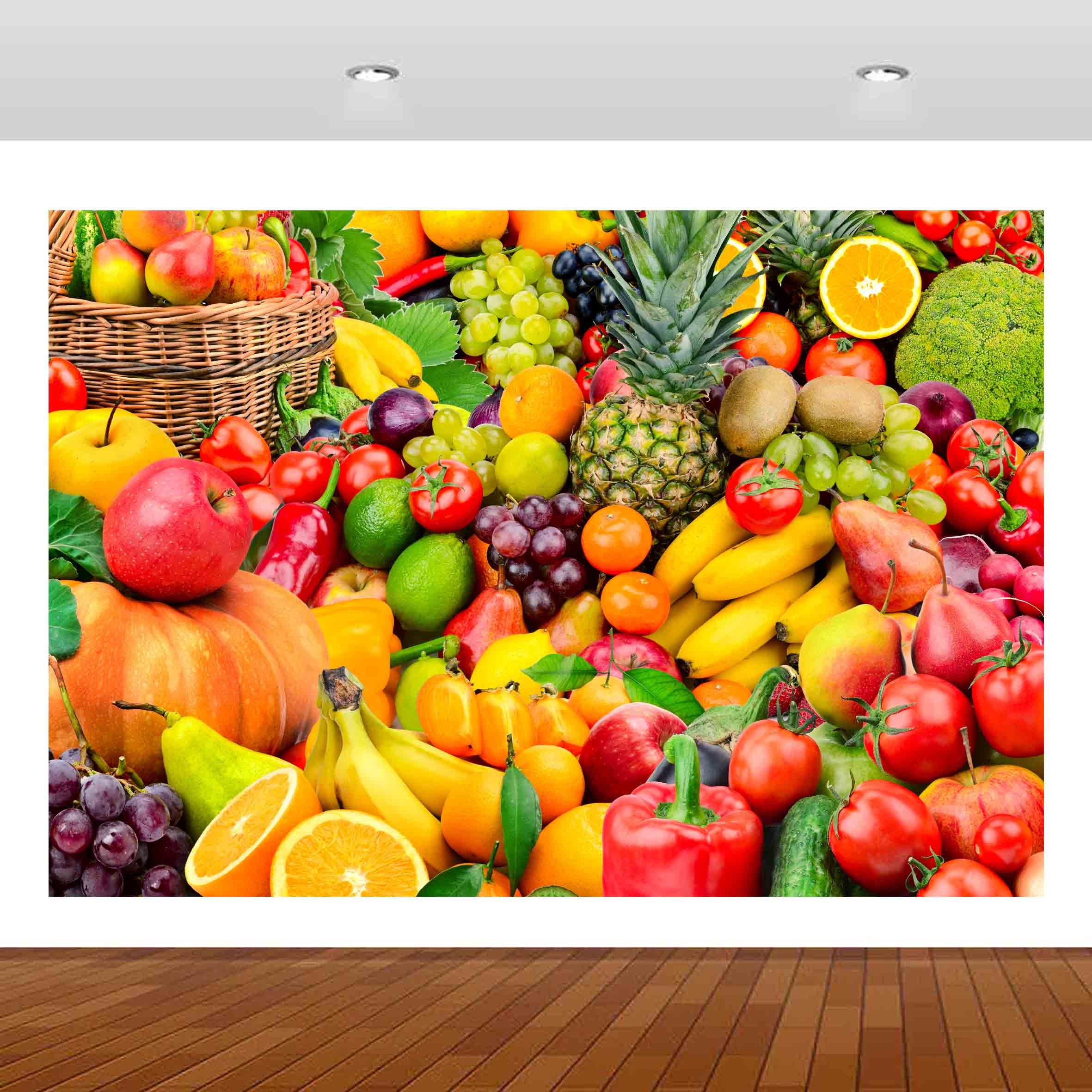 Fruit Veg Vegetable Shop Organic Farm Display Vinyl Sticker - Etsy