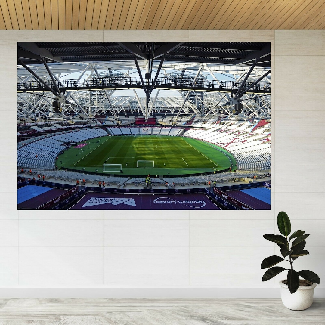 General View of London Stadium 3d View Wall Sticker Poster Decal A670 ...