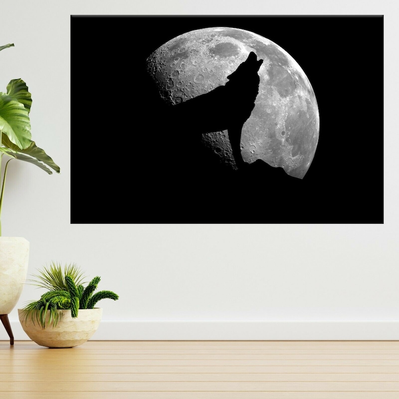 3d Moon Wall Stickers - Etsy
