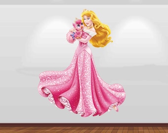 Princess Fairies Rainbow Wall Decal Sticker Mural Poster Print - Etsy