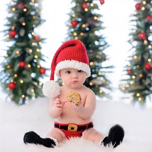 Baby Santa Outfit - Etsy