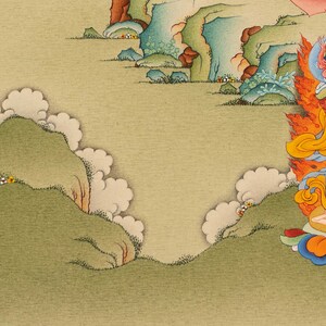 Dakini Vajravarahi Thangka Print the Goddess of Vajra Canvas Print for ...