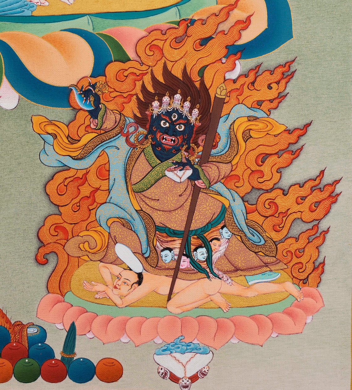 Dukkar Thangka Print the Thousand Fold Form of Sitatapatra - Etsy