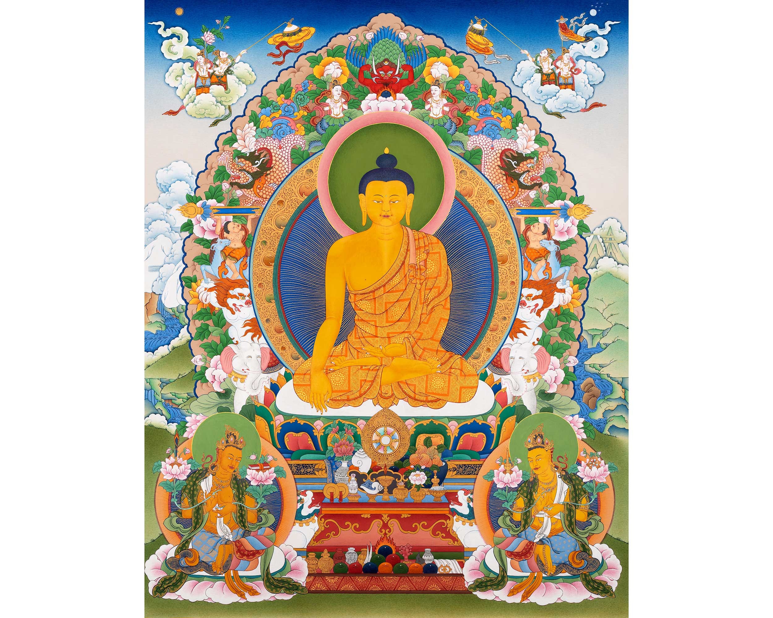 Shakyamuni Thangka