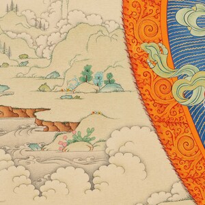 Dakini Vajravarahi Thangka Print the Goddess of Vajra Canvas Print for ...