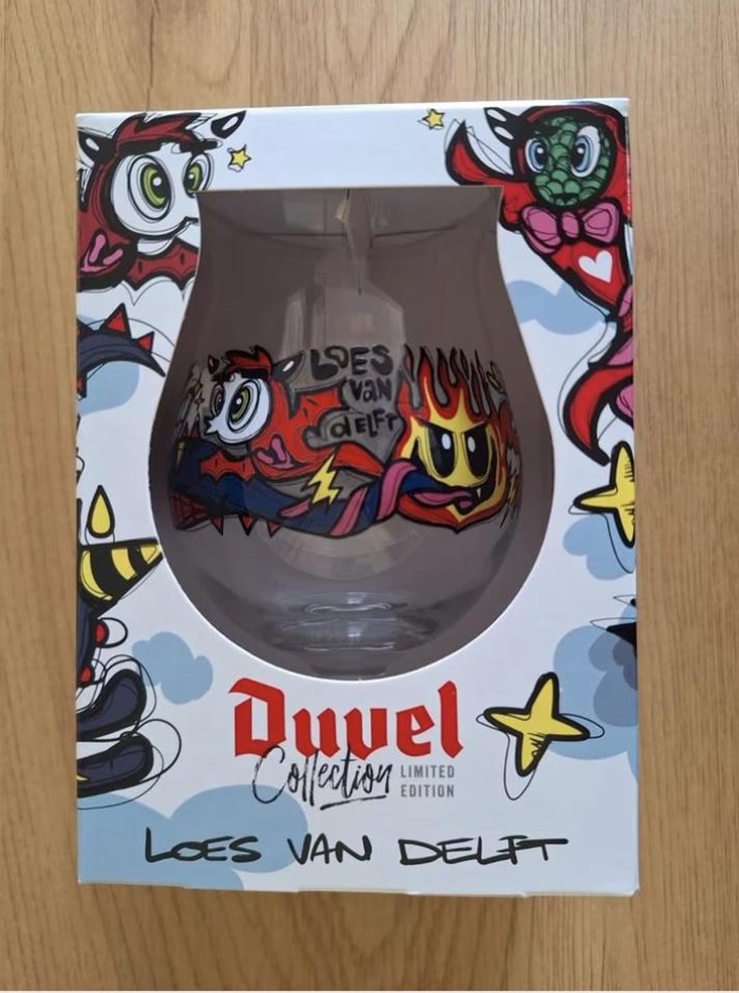 Verre Duvel édition limitée Loes van Delft collection 2025 - Etsy France