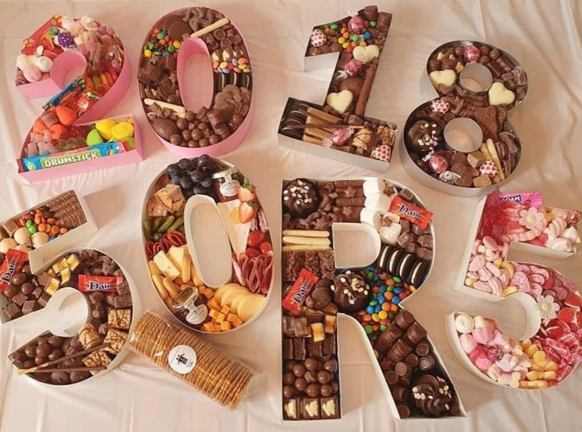 Fillable Number Gift Boxes - Etsy UK