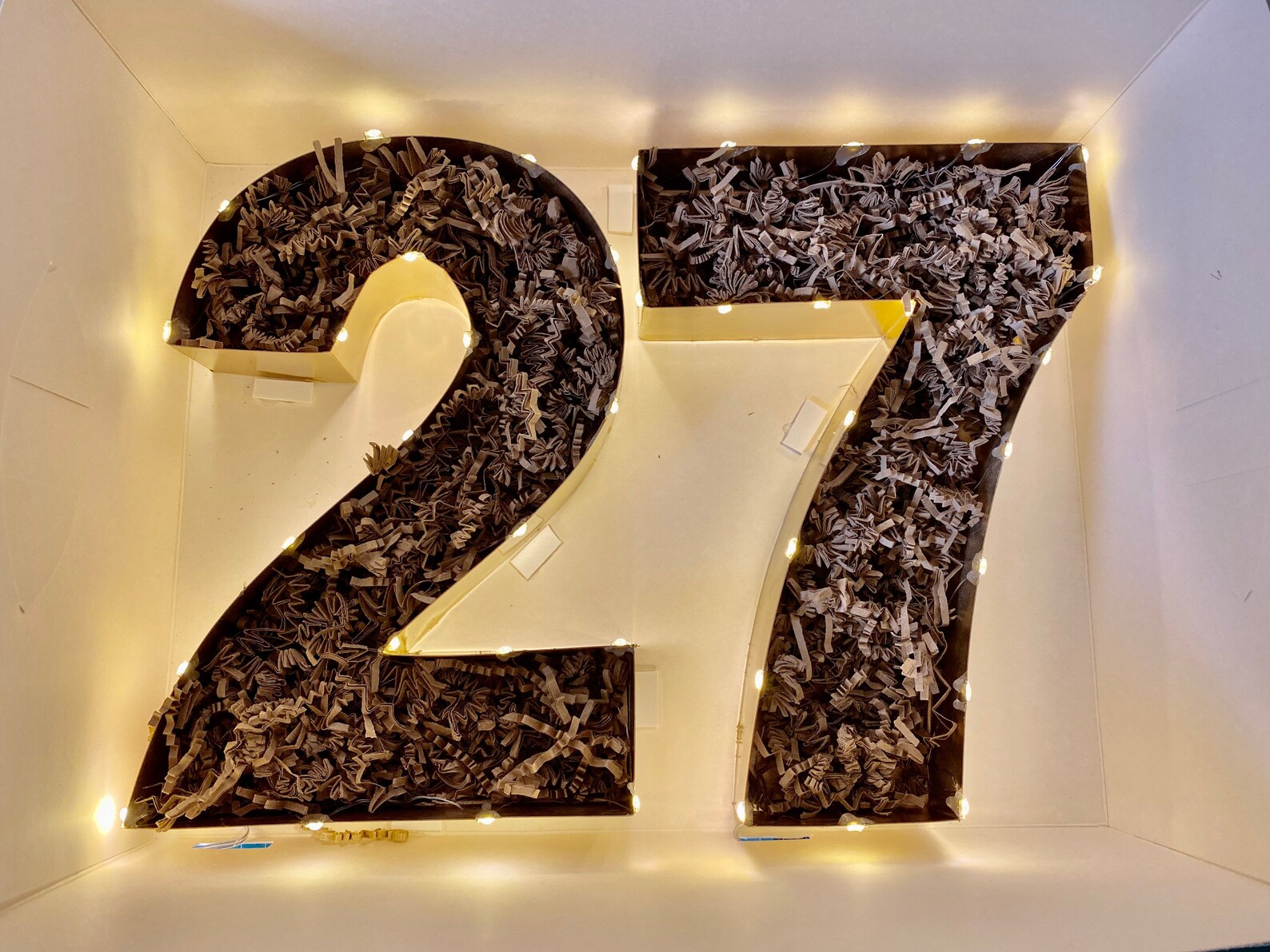 Fillable Number Gift Boxes - Etsy UK