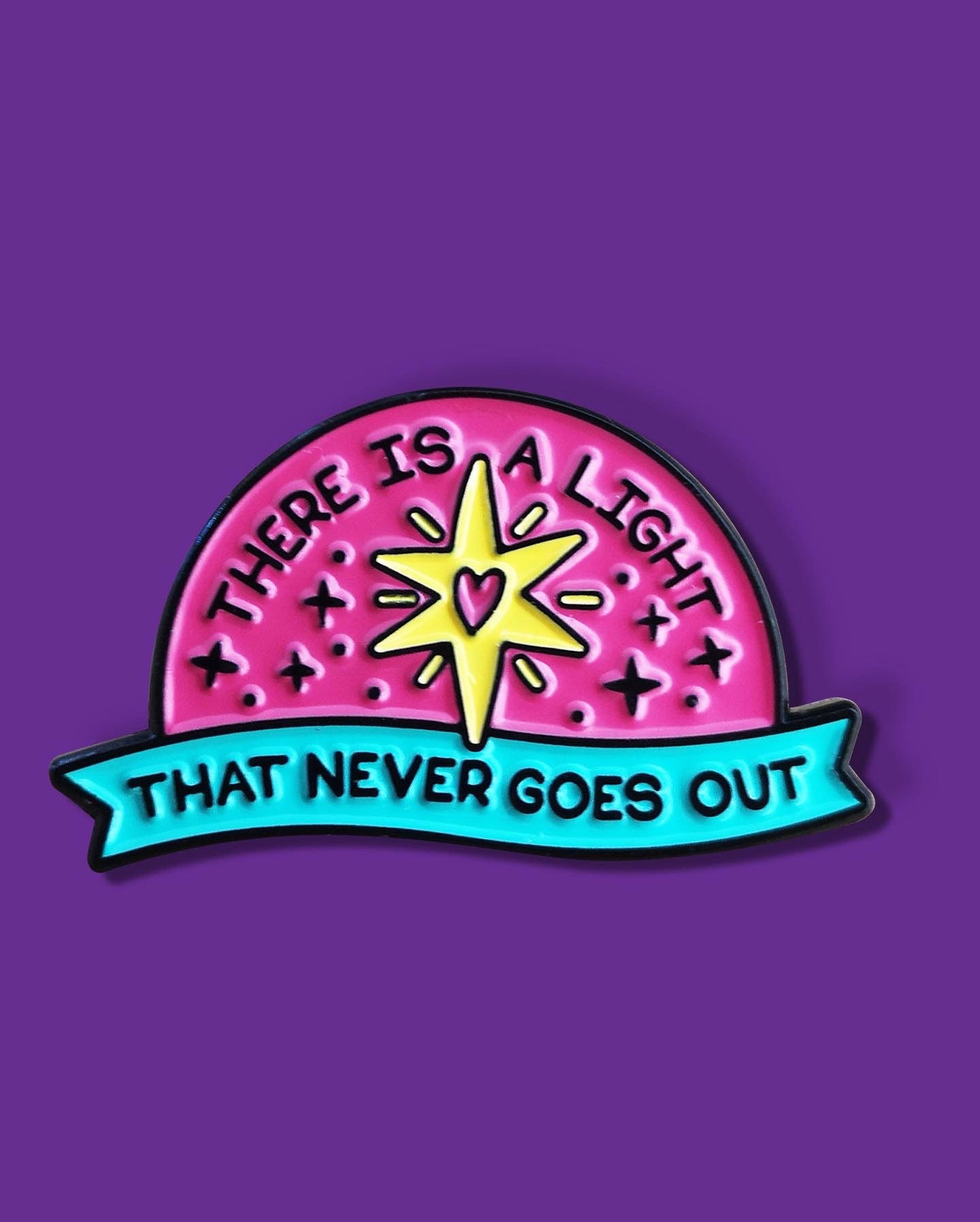 There is A Light That Never Goes Out Grief Pin Badge Sympathy - Etsy UK