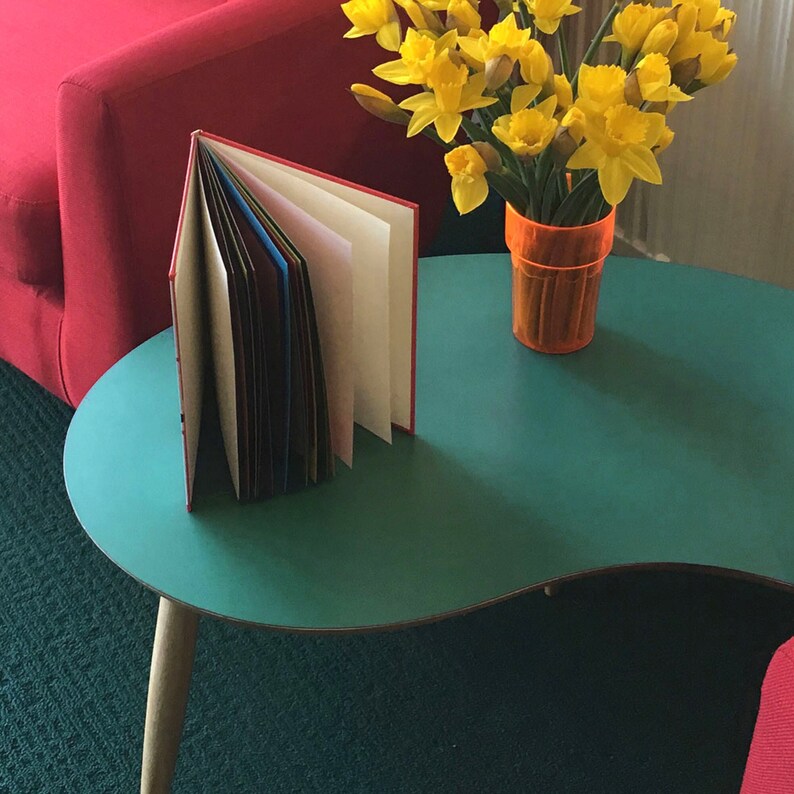 Bean Table With Colour Choice - Etsy UK