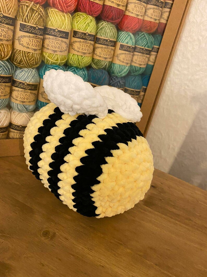 Large Plush Bumble Bee | Etsy
