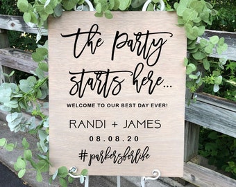 The Party is Here | Etsy