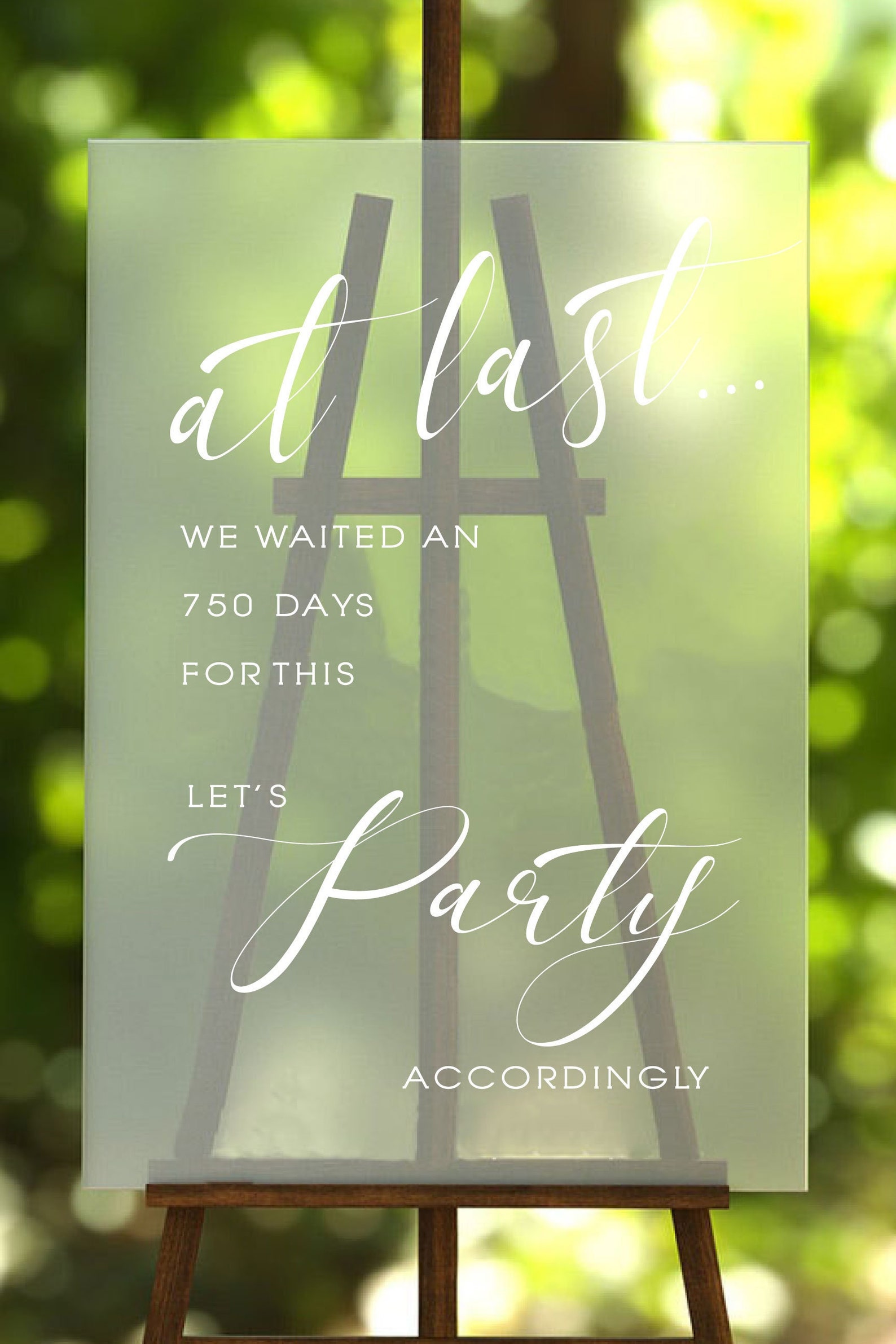 Covid Wedding Sign- Let's Party Accordingly - Etsy