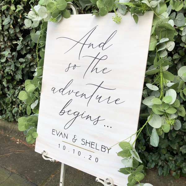 Adventure Sign - Etsy