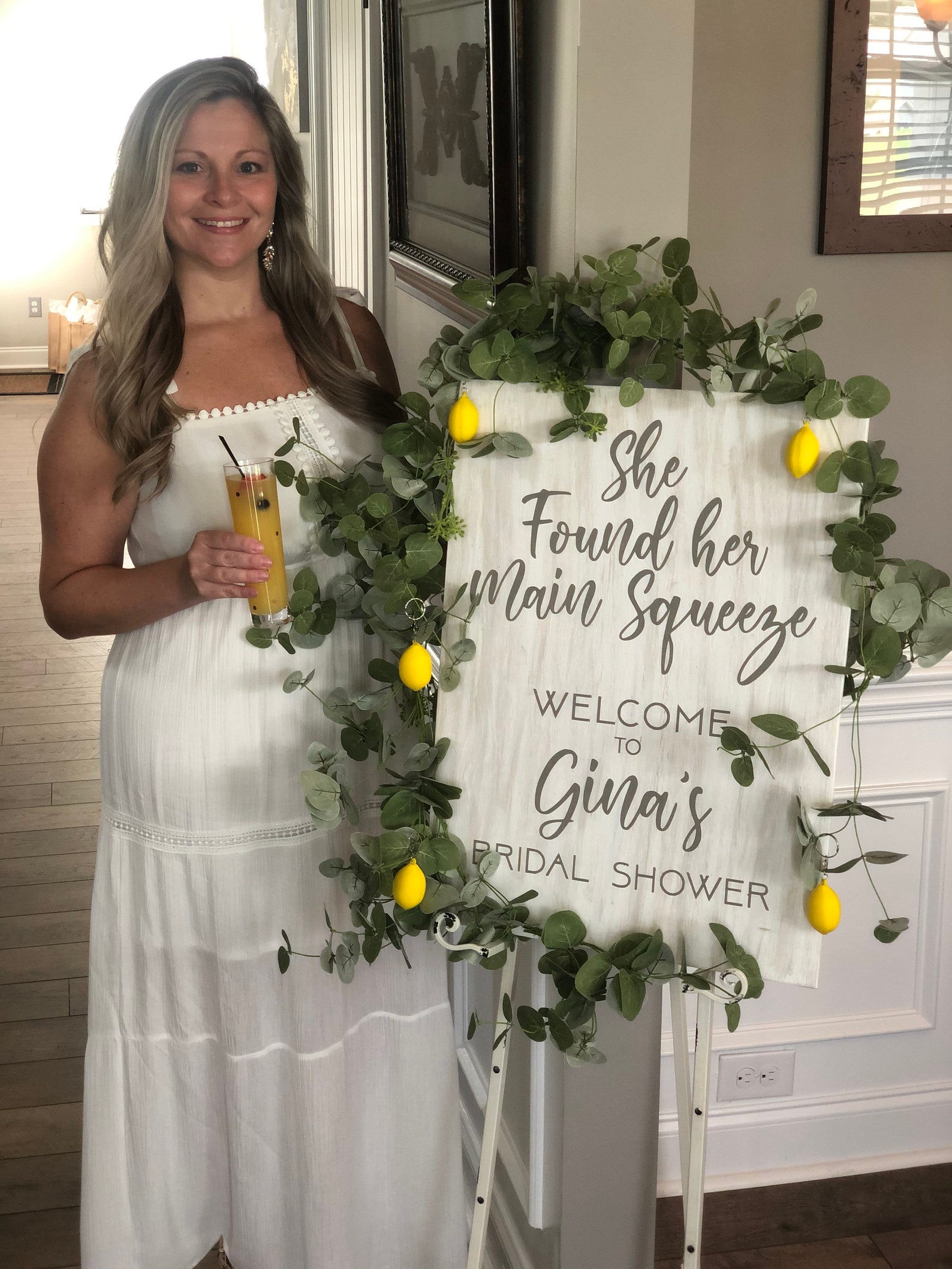 She Found Her Main Squeeze Bridal Shower/wedding Sign | Etsy